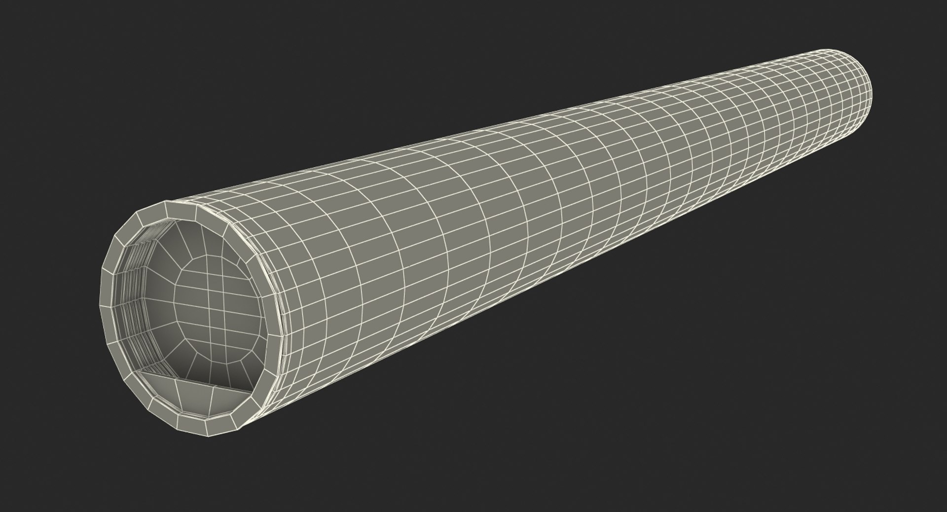 Cardboard Tube Model - TurboSquid 1283809