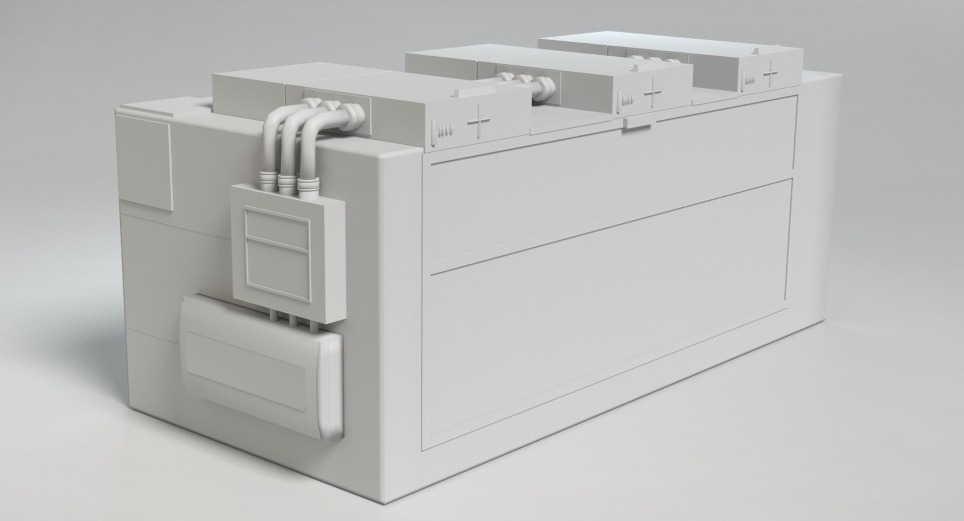 3d Obj Science Lab Medical Station