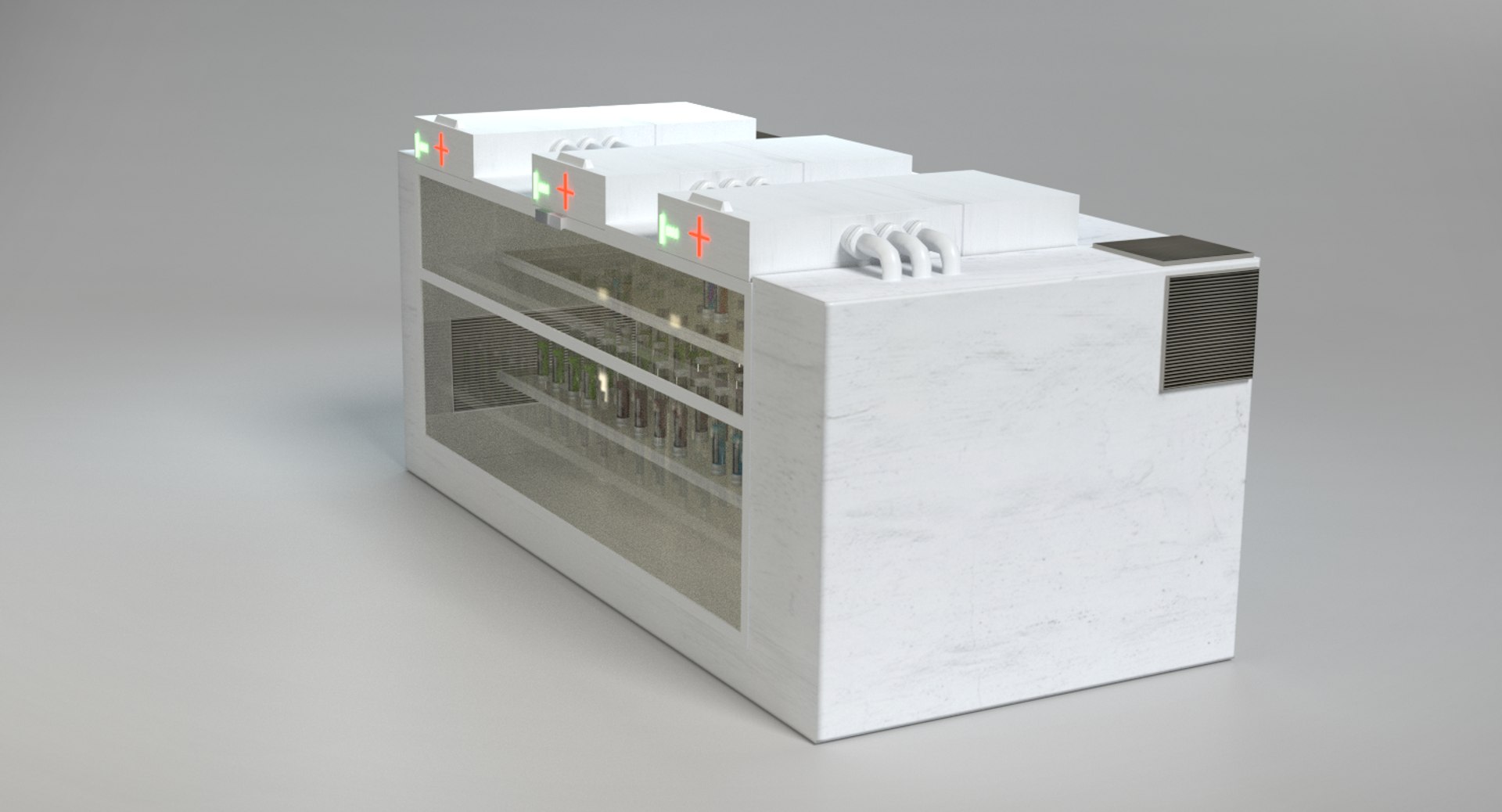 3d Obj Science Lab Medical Station