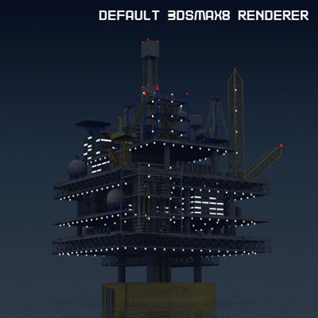 platform spar 3d model