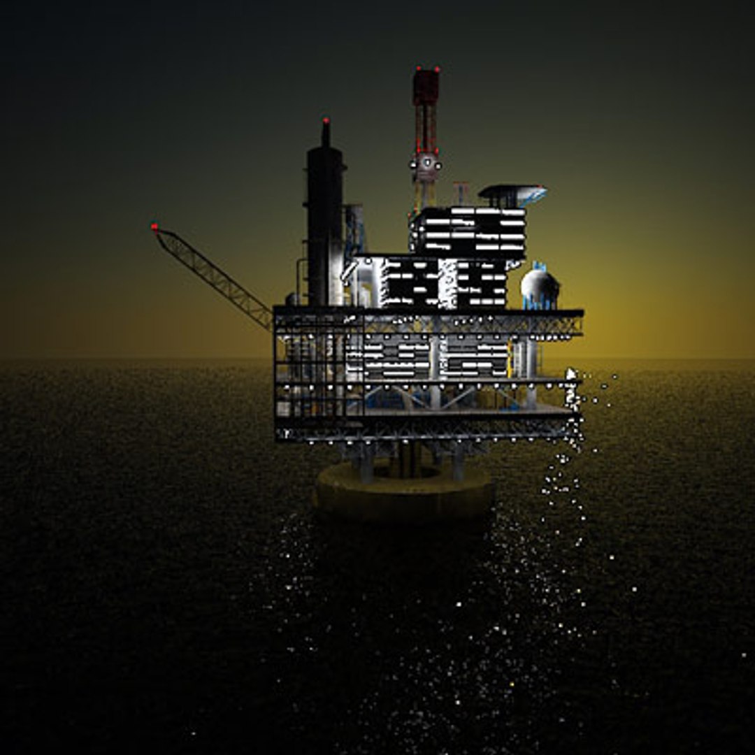 platform spar 3d model