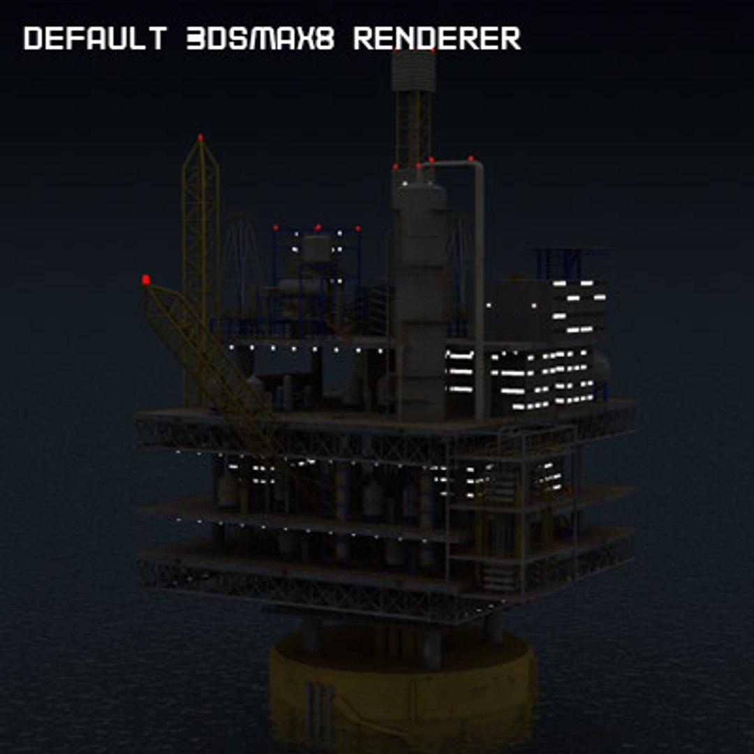 platform spar 3d model