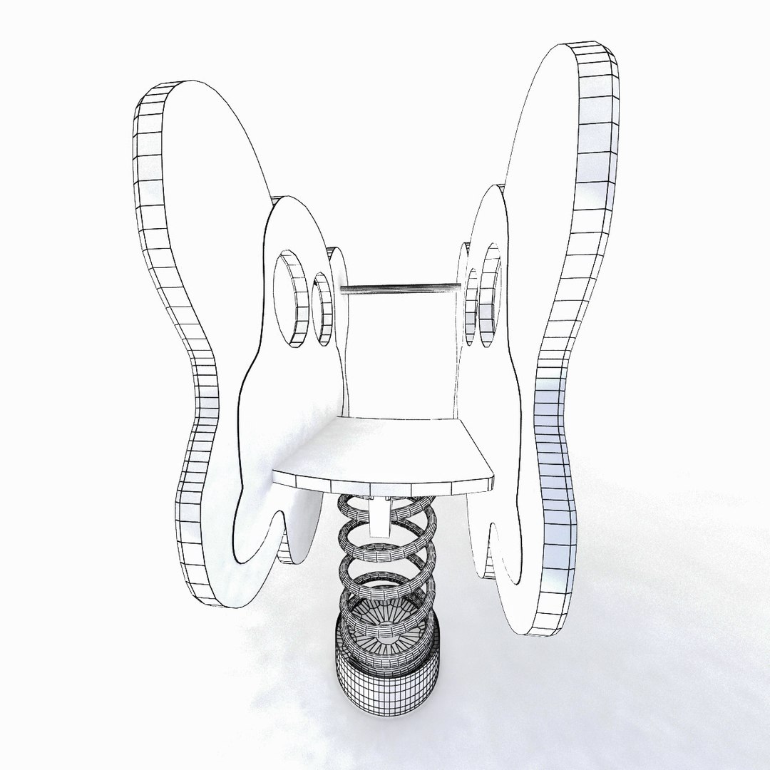 3d Model Of Elephant Spring