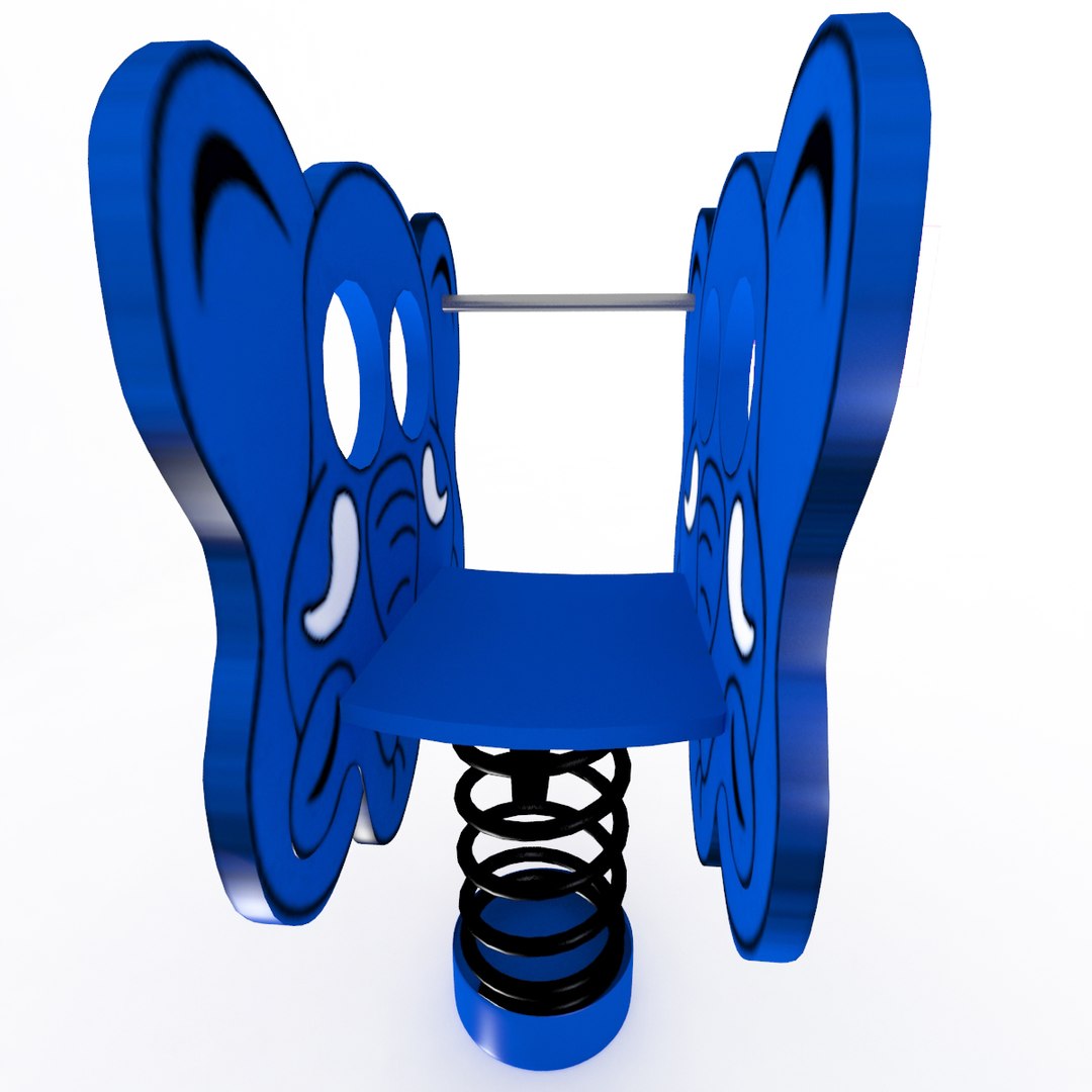 3d Model Of Elephant Spring