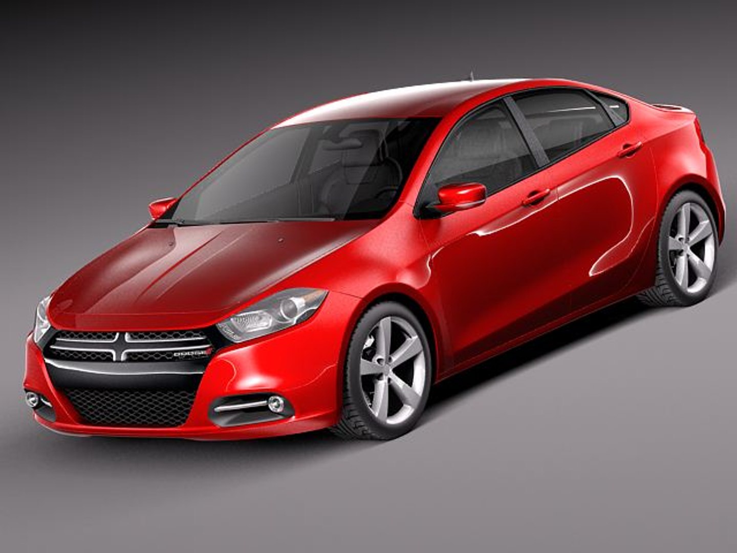 3d Model Dodge Dart 2013 Sedan