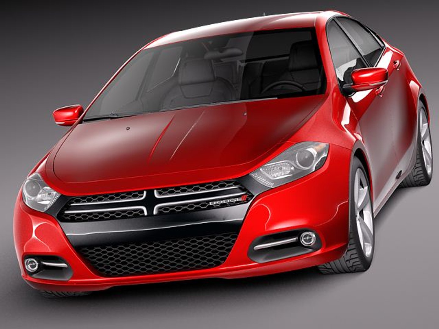 3d Model Dodge Dart 2013 Sedan
