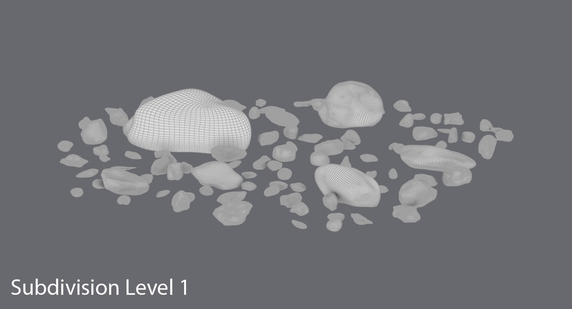 3D Scattered-rocks-01 Model - TurboSquid 1344463