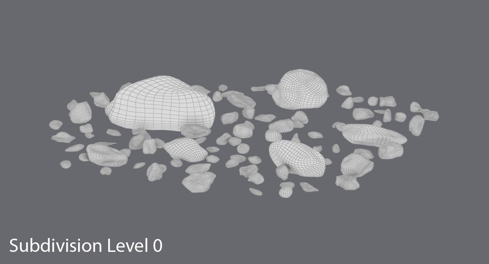 3D Scattered-rocks-01 Model - TurboSquid 1344463
