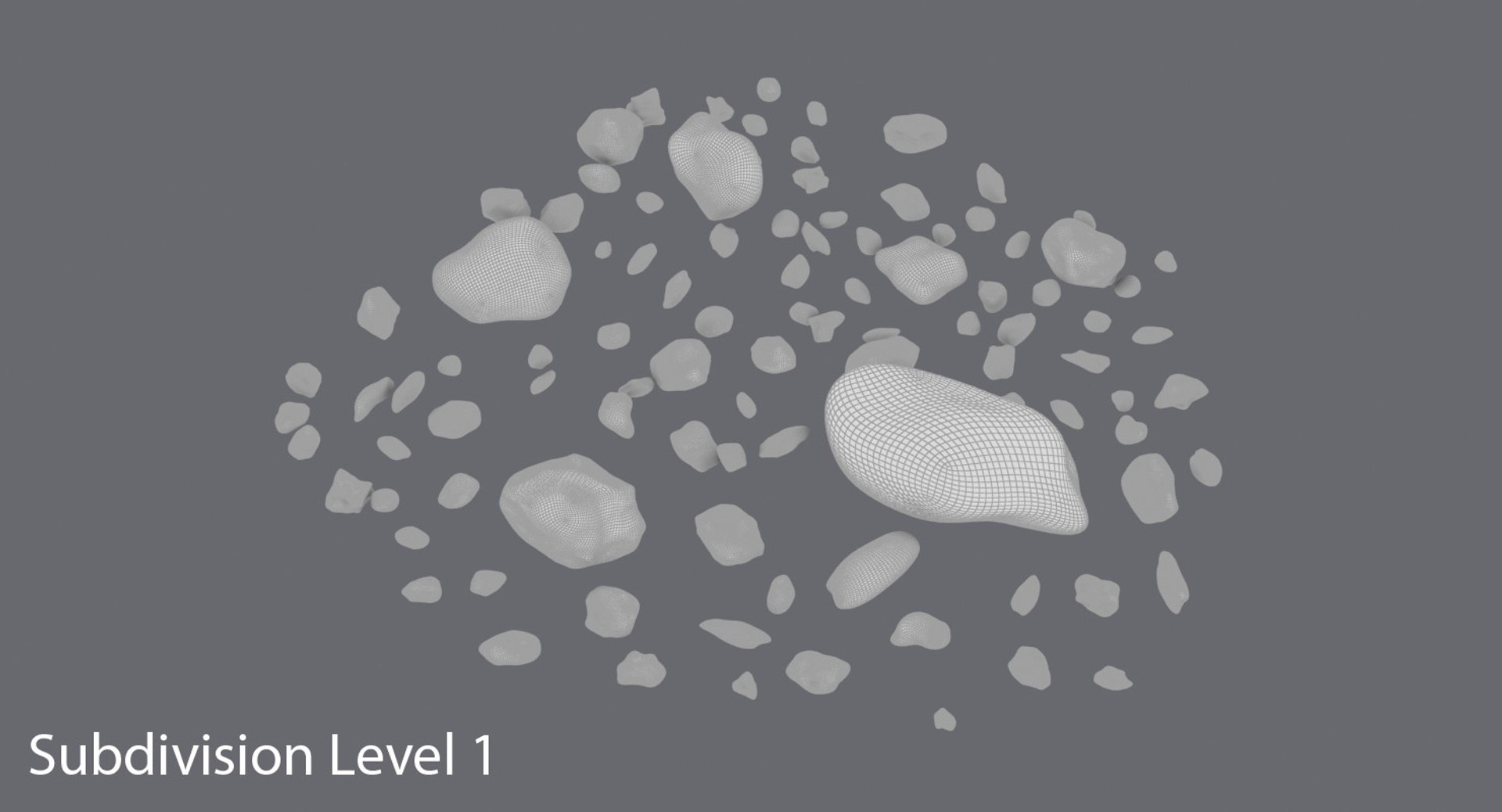 3D scattered-rocks-01 model - TurboSquid 1344463