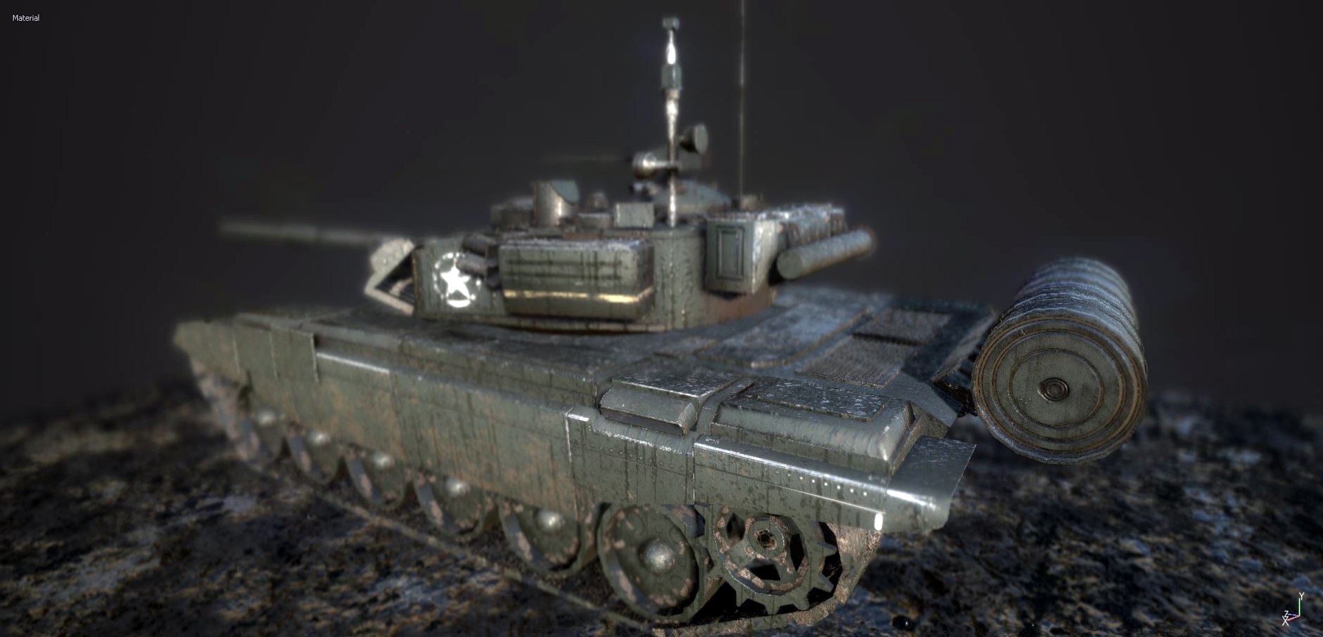 Tank T90 3D Model - TurboSquid 1210793
