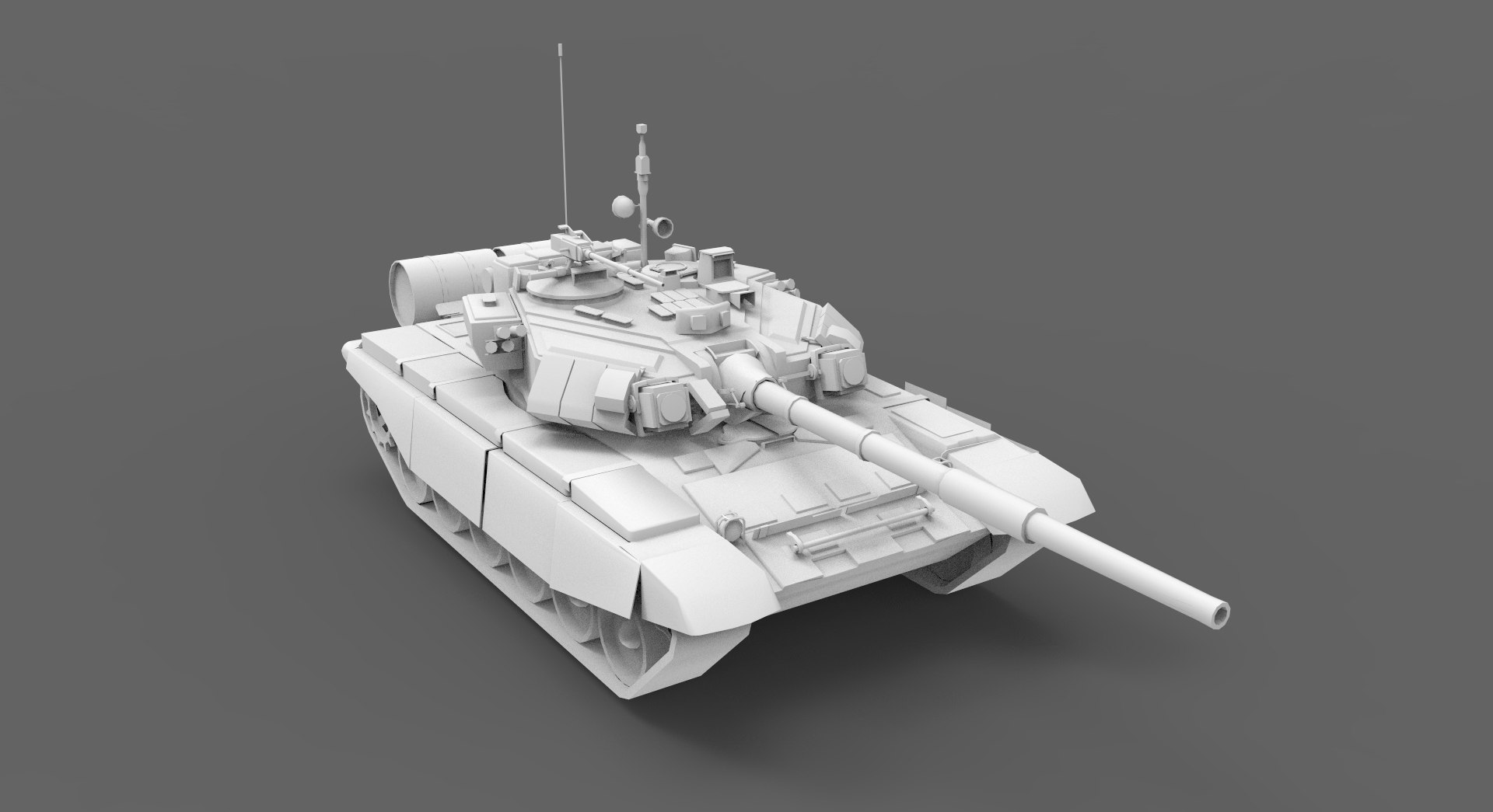 Tank T90 3D Model - TurboSquid 1210793