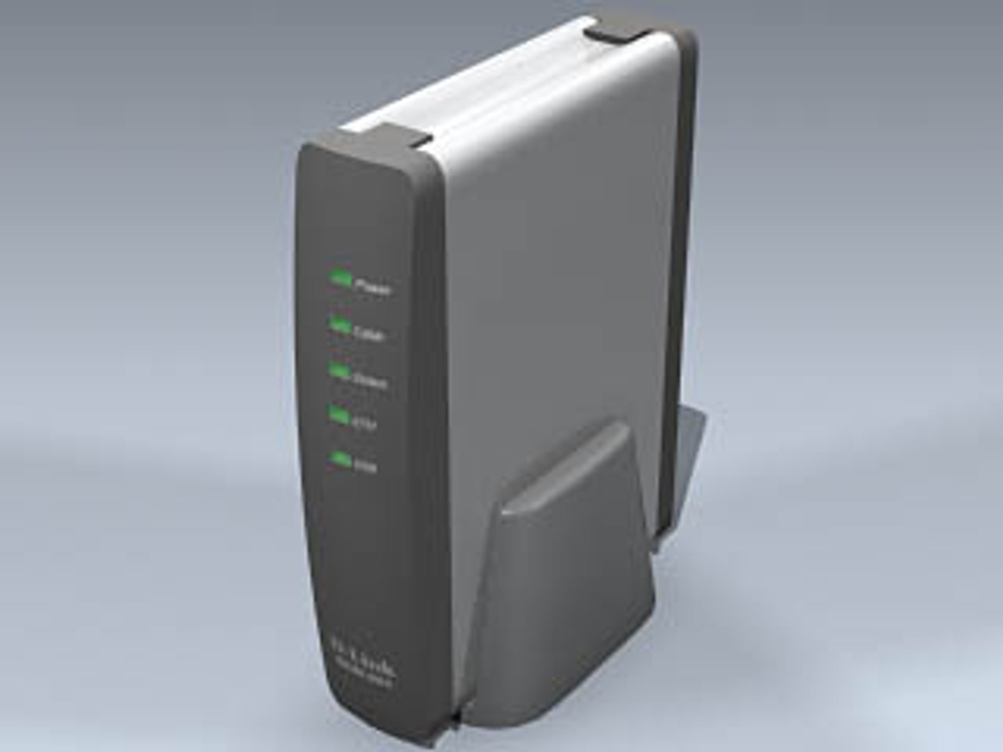 Cable Modem 3d Model