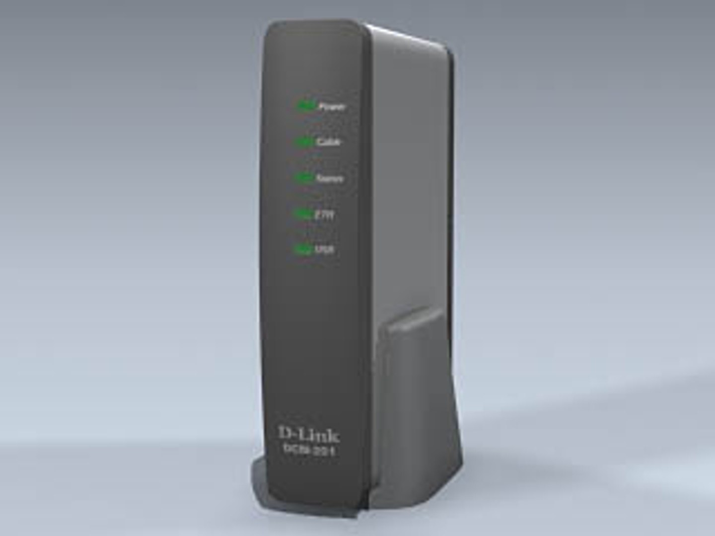 Cable Modem 3d Model