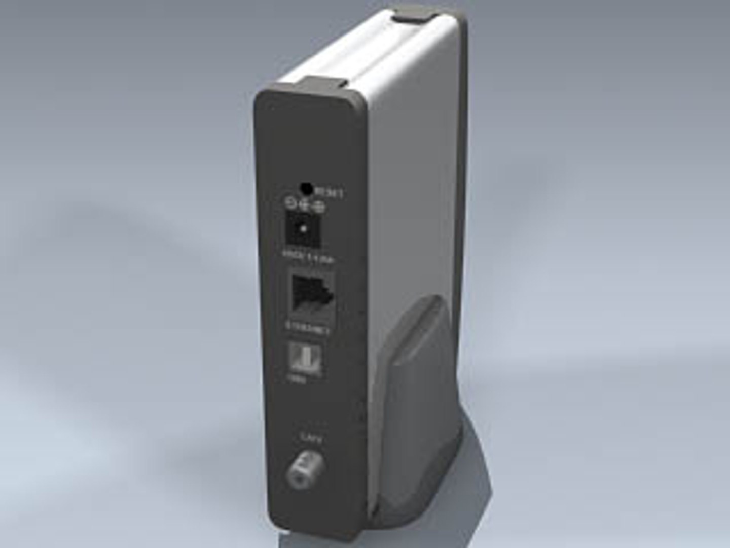Cable Modem 3d Model