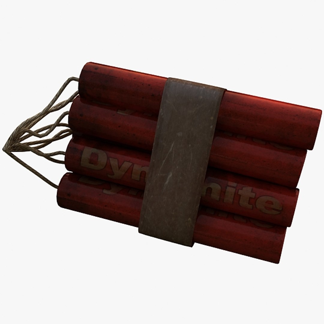 3d Dynamite Model