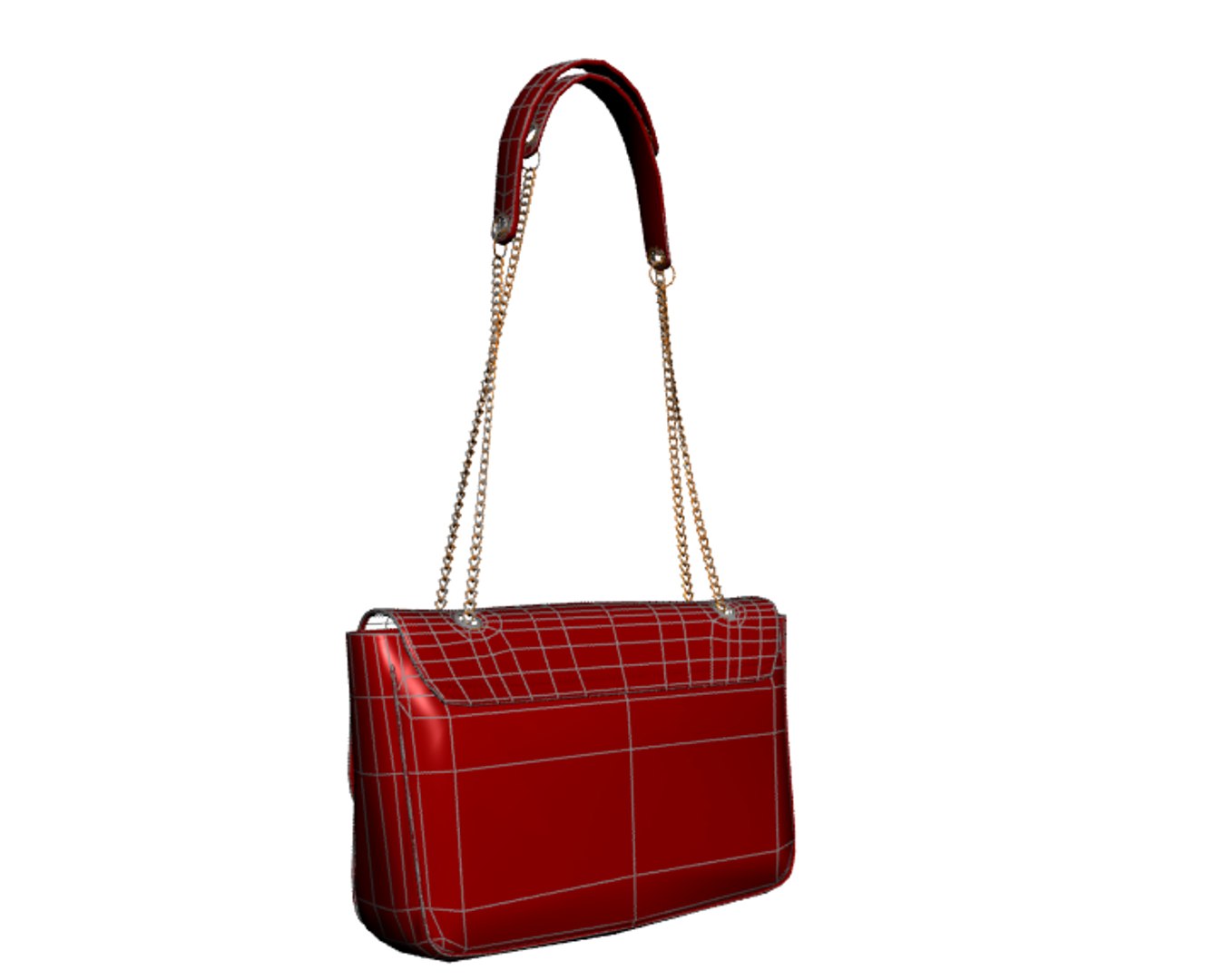 Ladies Hand Bag 3d Model