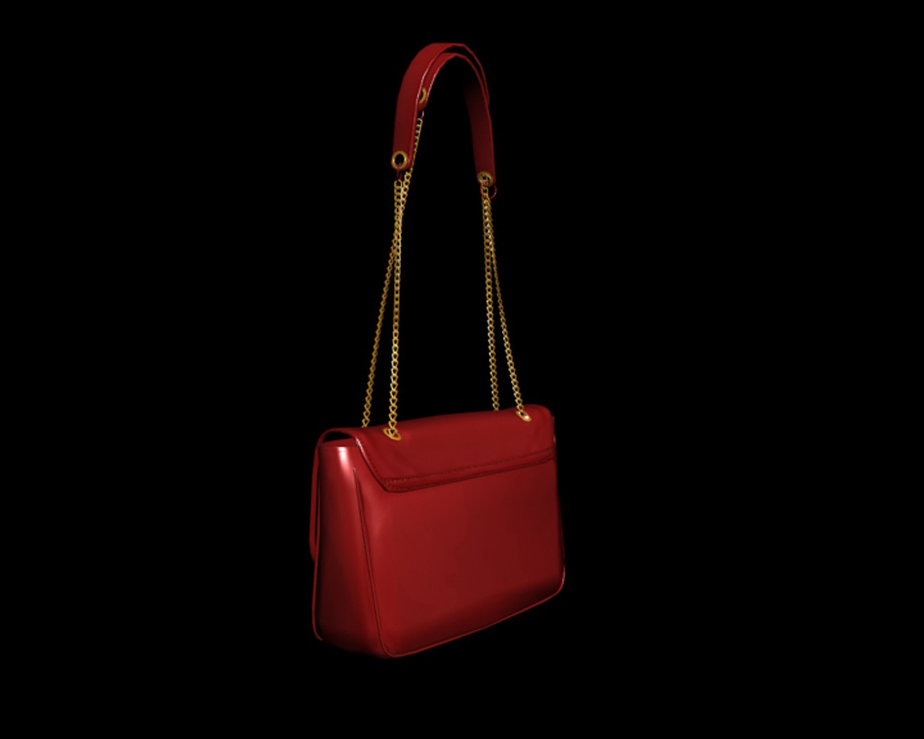 Ladies Hand Bag 3d Model