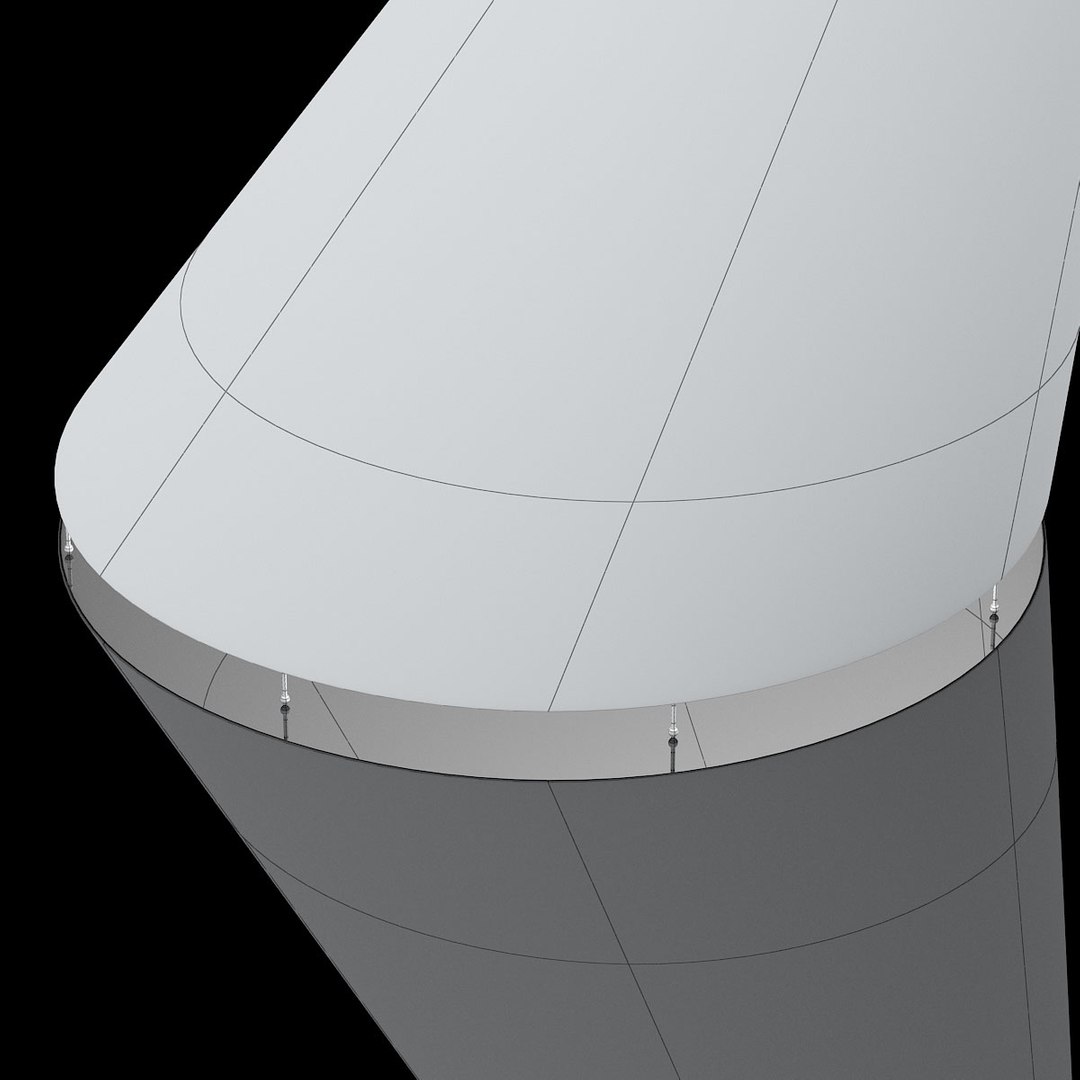 3d La Lamp Lights Model