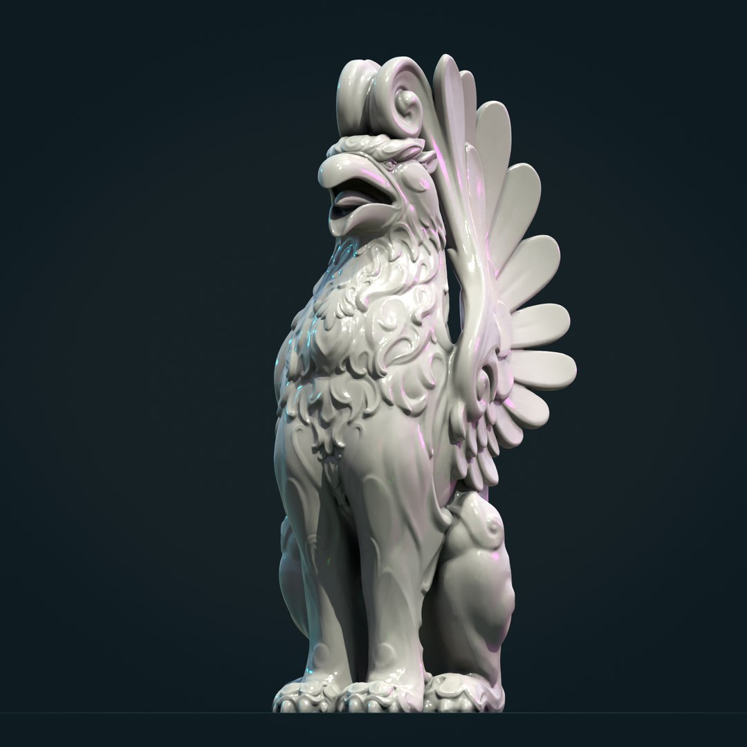 Griffon Winged 3D - TurboSquid 1984549