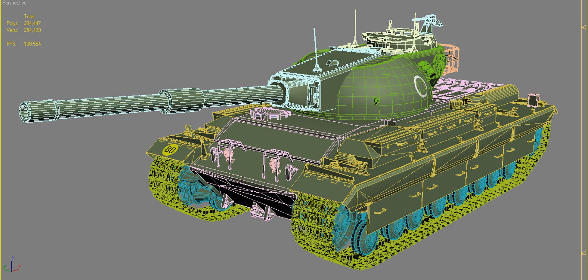 Fv 214 Conqueror 3D Model - TurboSquid 1509143
