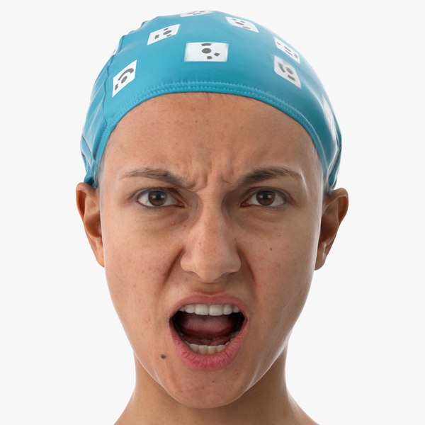 3D Joy Human Head Rage Clean Scan model - TurboSquid 1723073