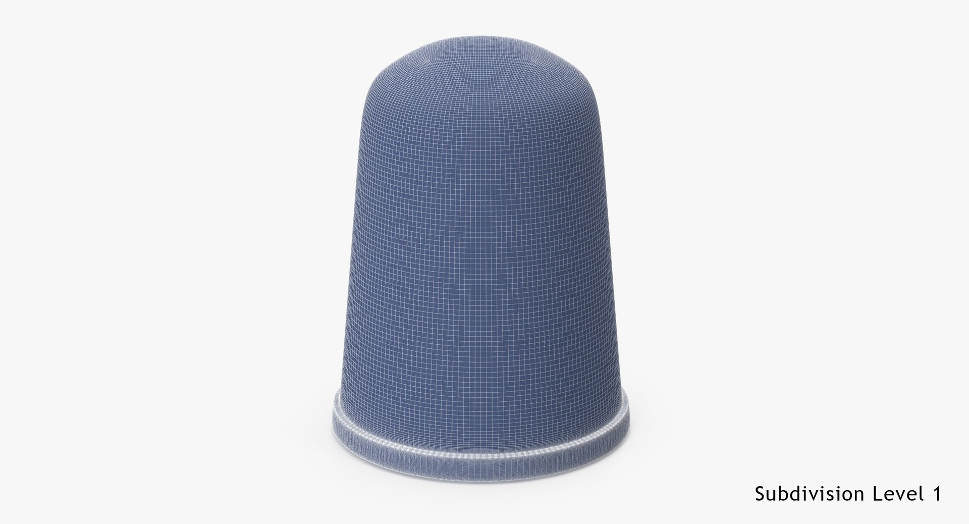 3d monopoly thimble - model