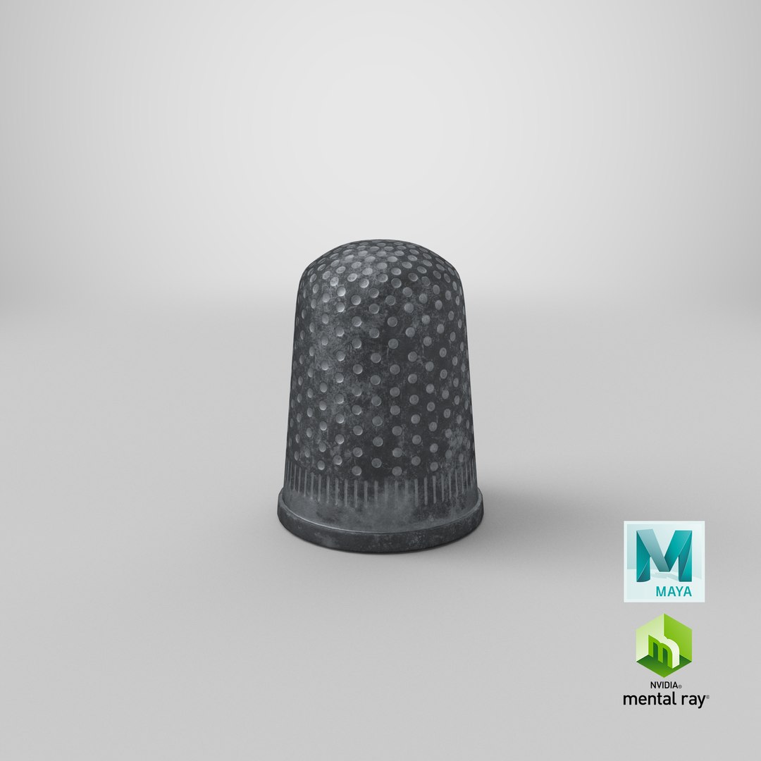 3d monopoly thimble - model