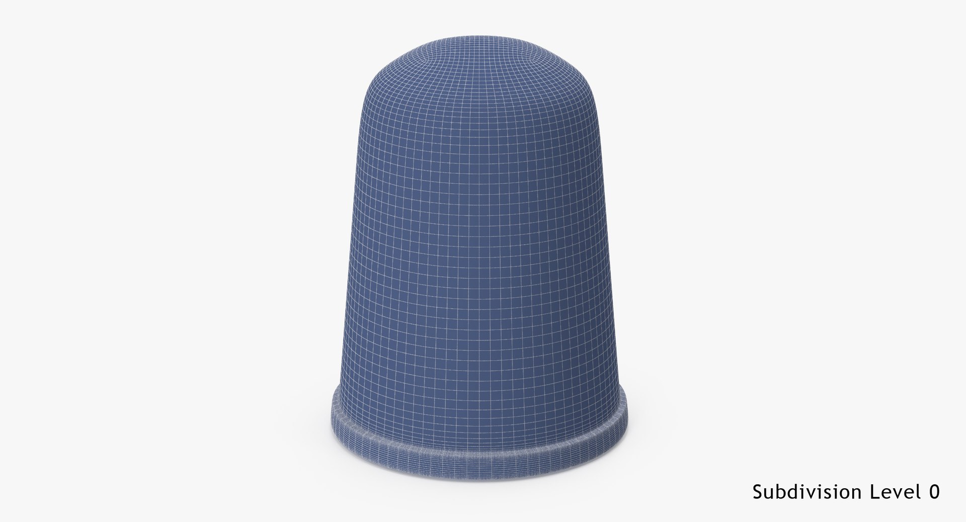 3d monopoly thimble - model