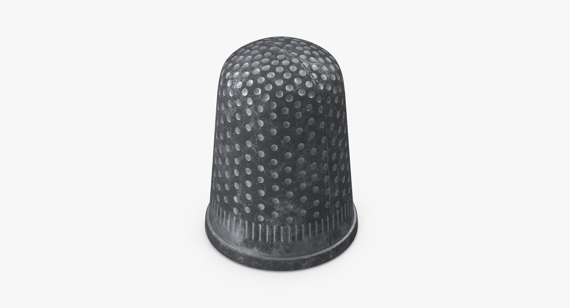 3d Monopoly Thimble - Model