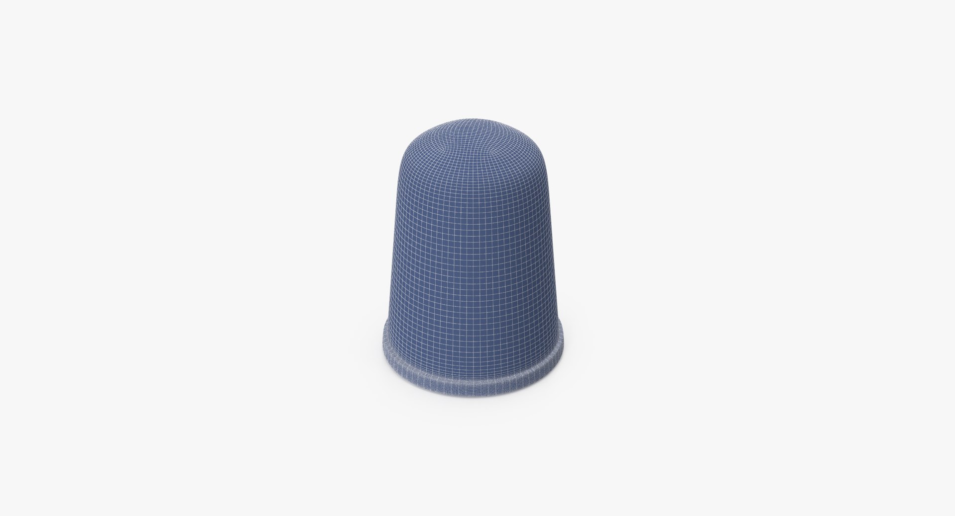 3d monopoly thimble - model