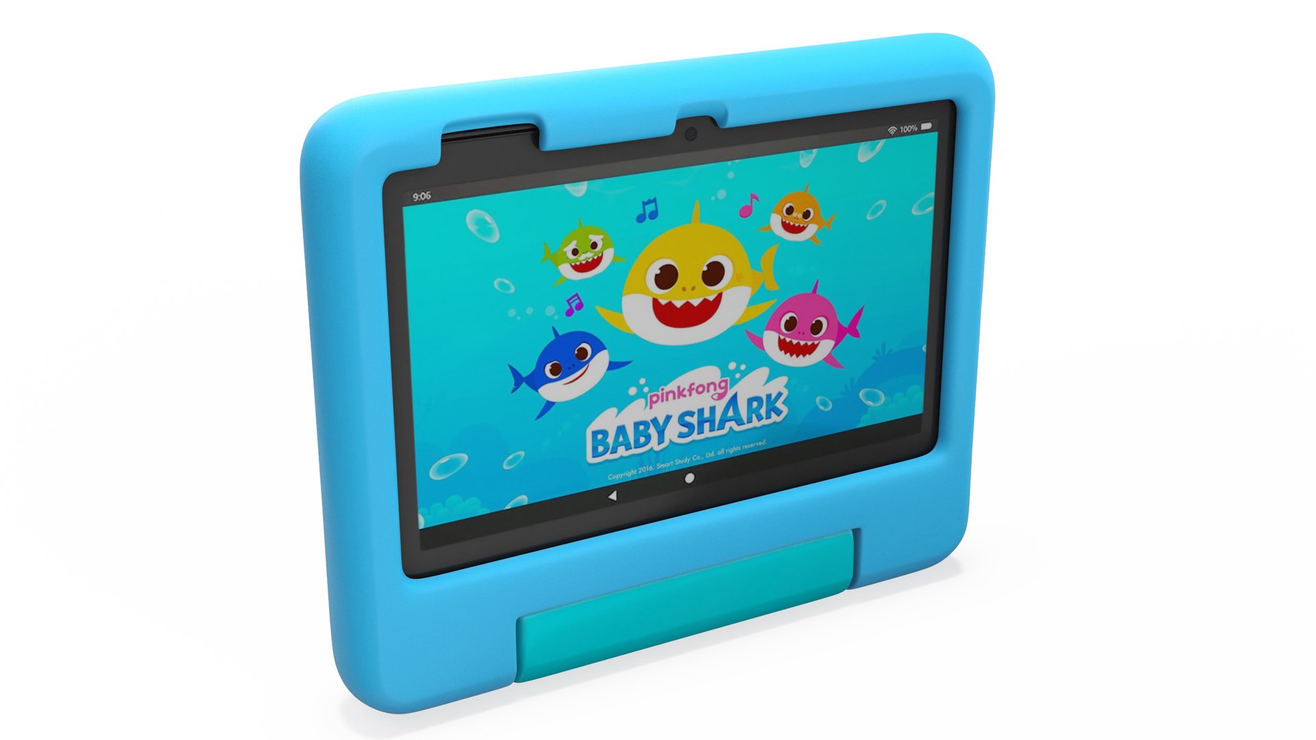 3D Amazon Fire 7 Kids Tablet Blue - TurboSquid 2121426