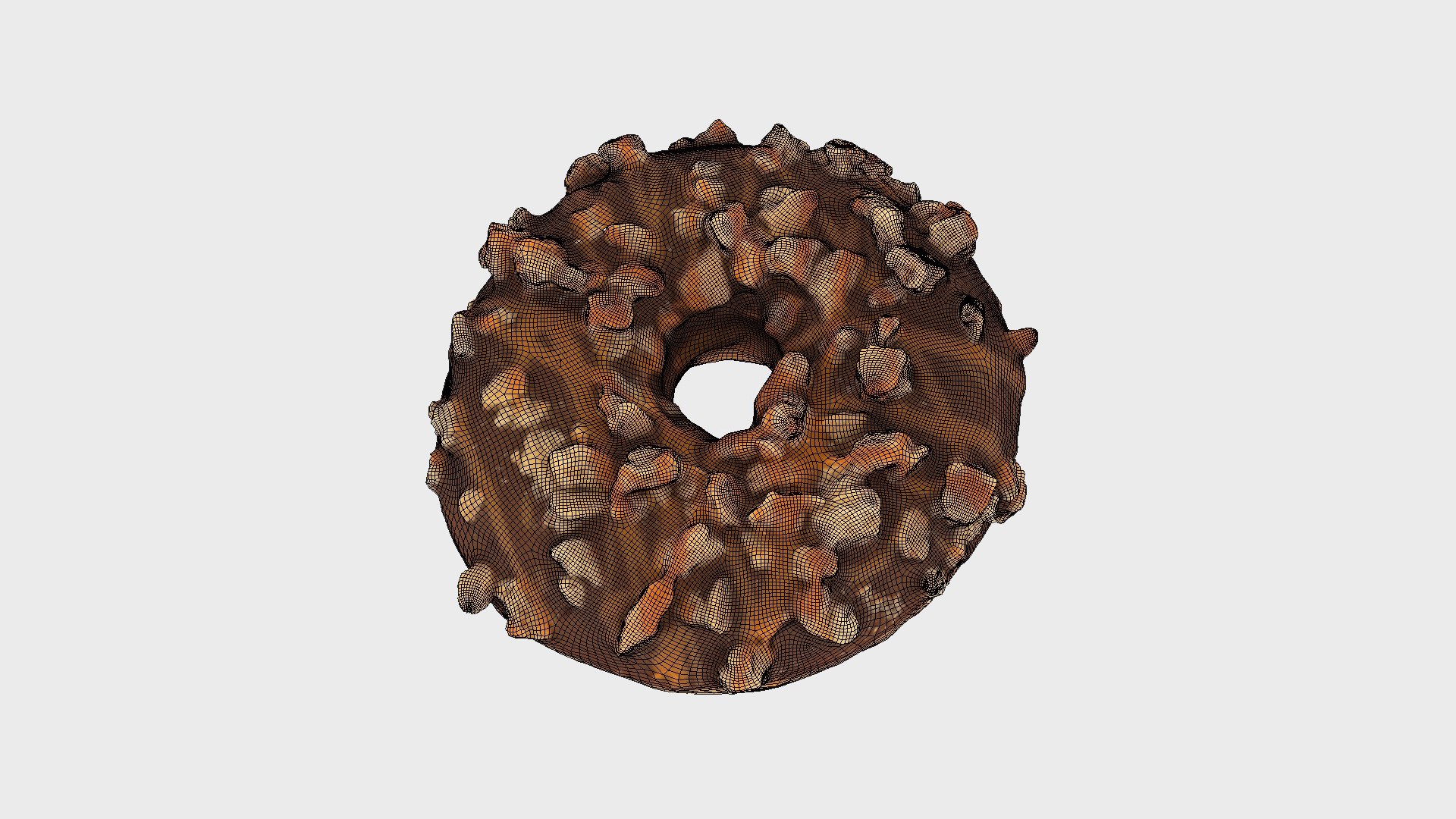 3D Donut - TurboSquid 1708202