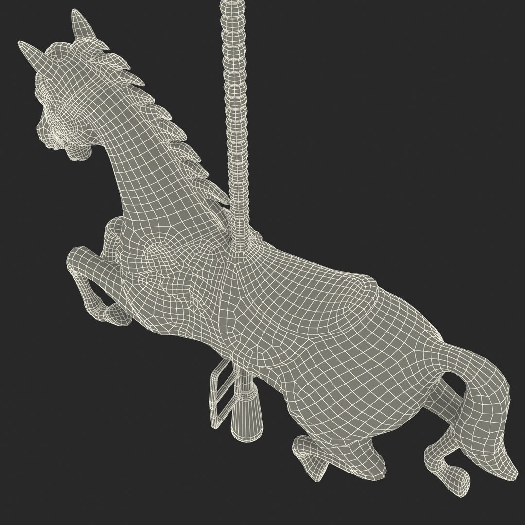 3d Carousel Horse