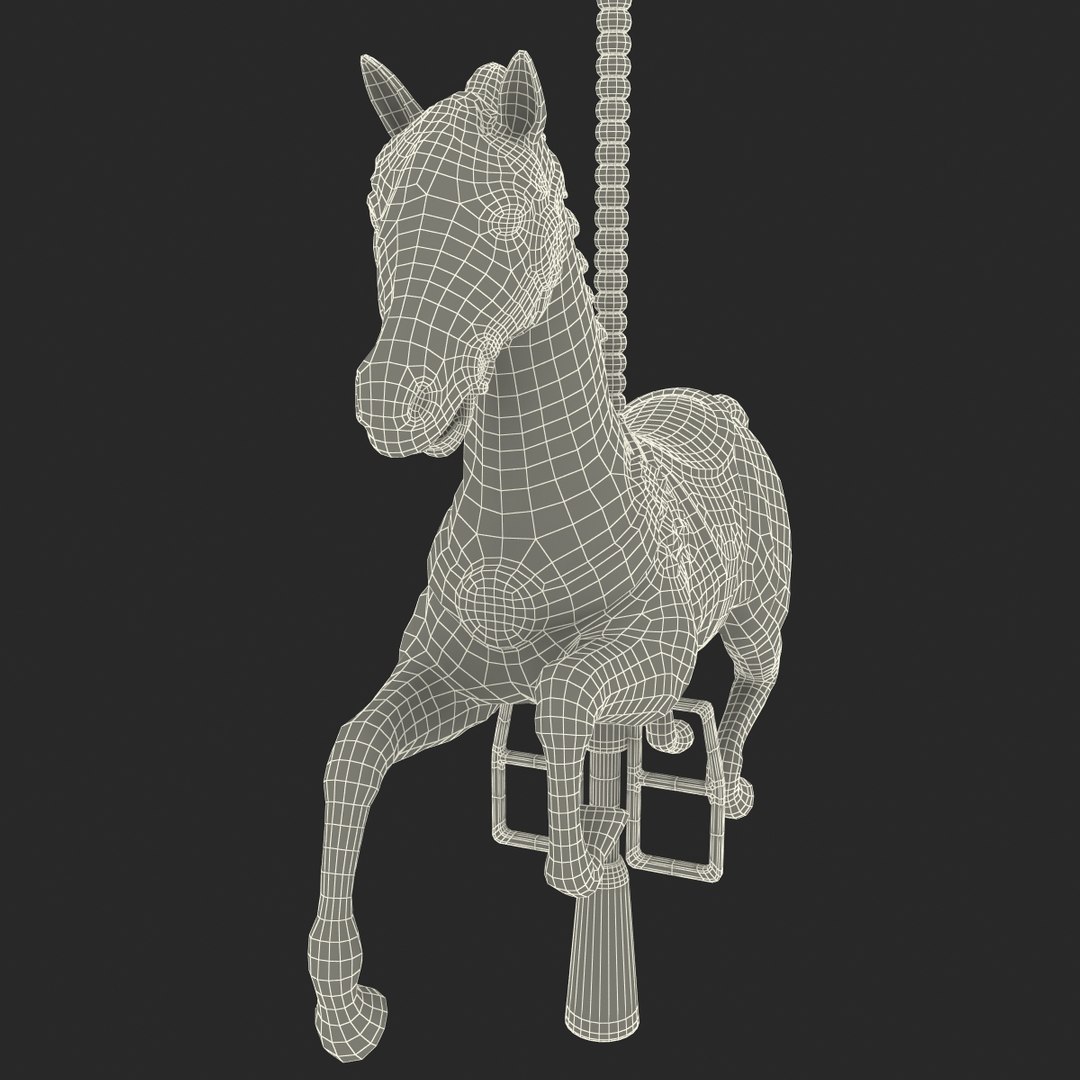 3d Carousel Horse