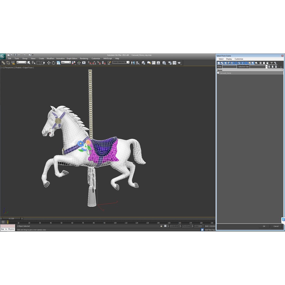 3d Carousel Horse