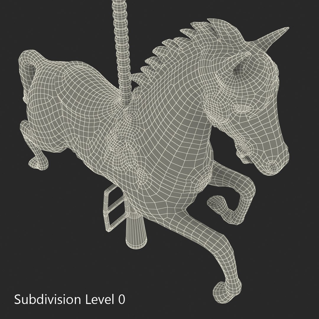 3d Carousel Horse