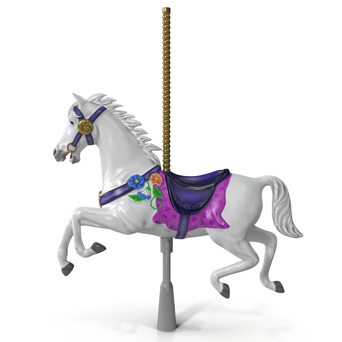3d carousel horse