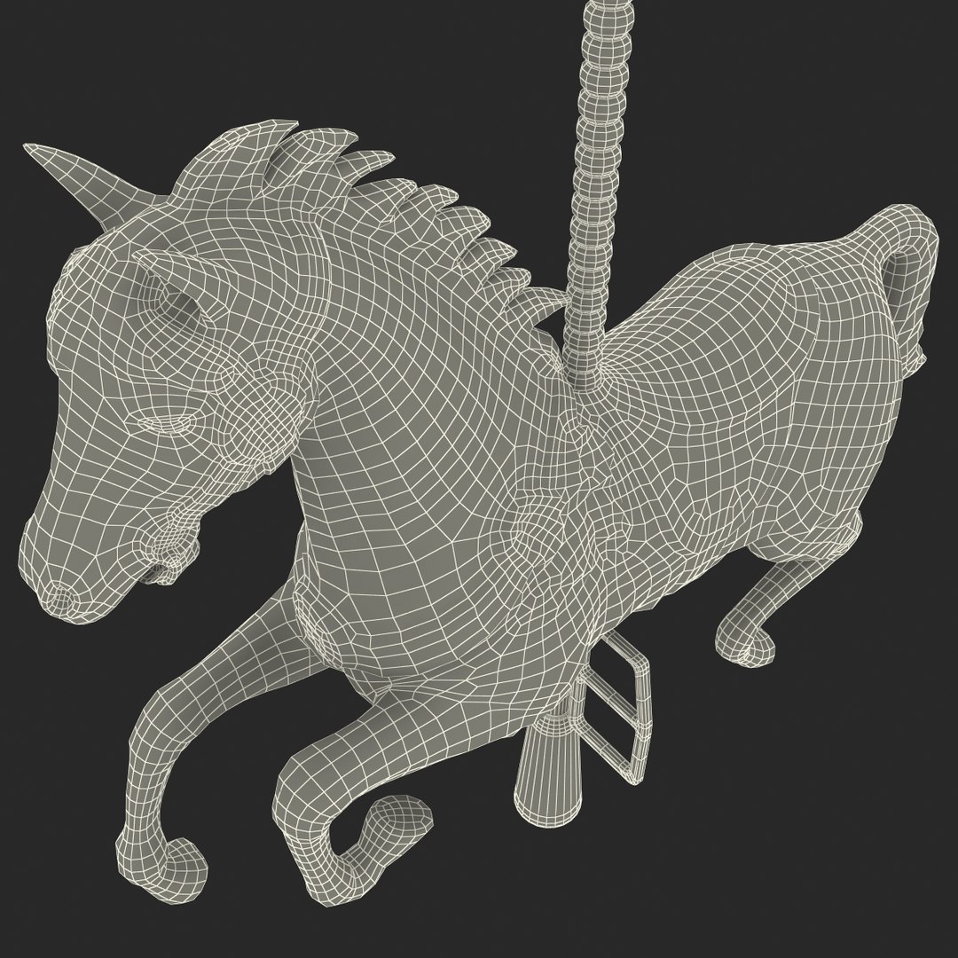 3d Carousel Horse