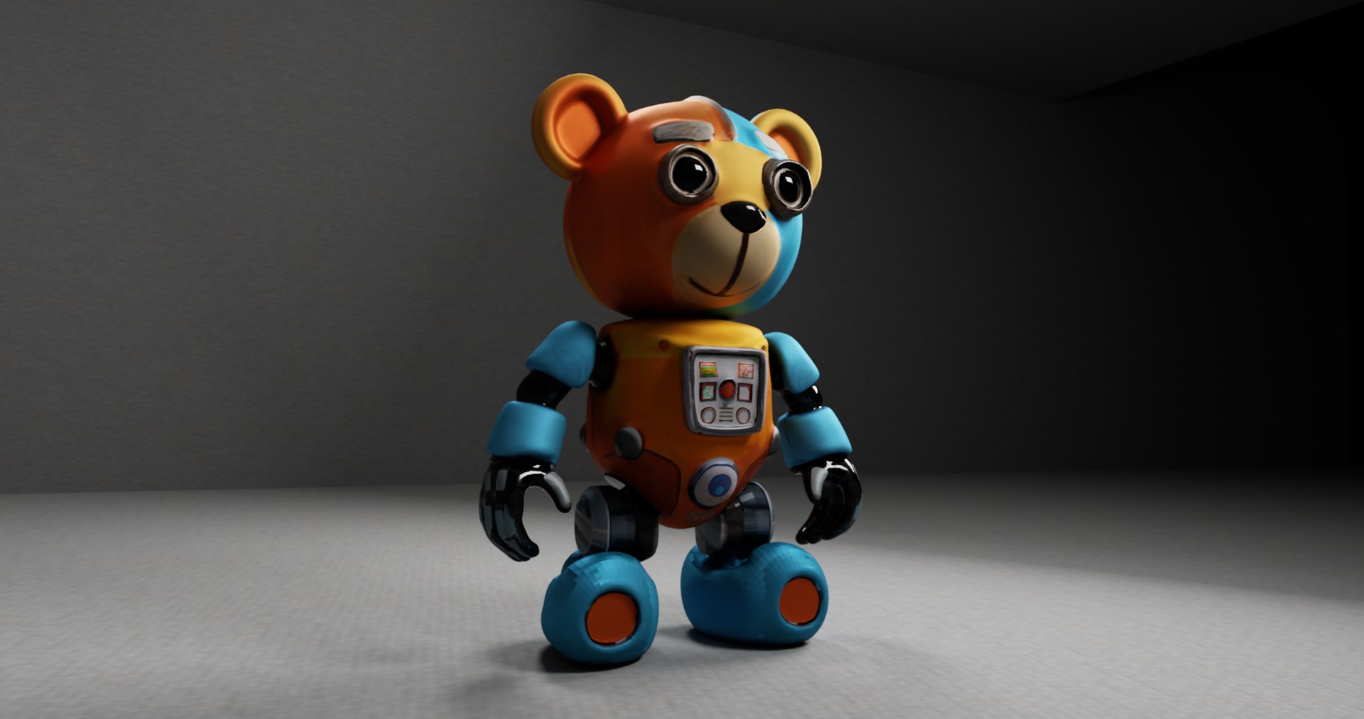 Robot40 Teddy 3D - TurboSquid 2273037
