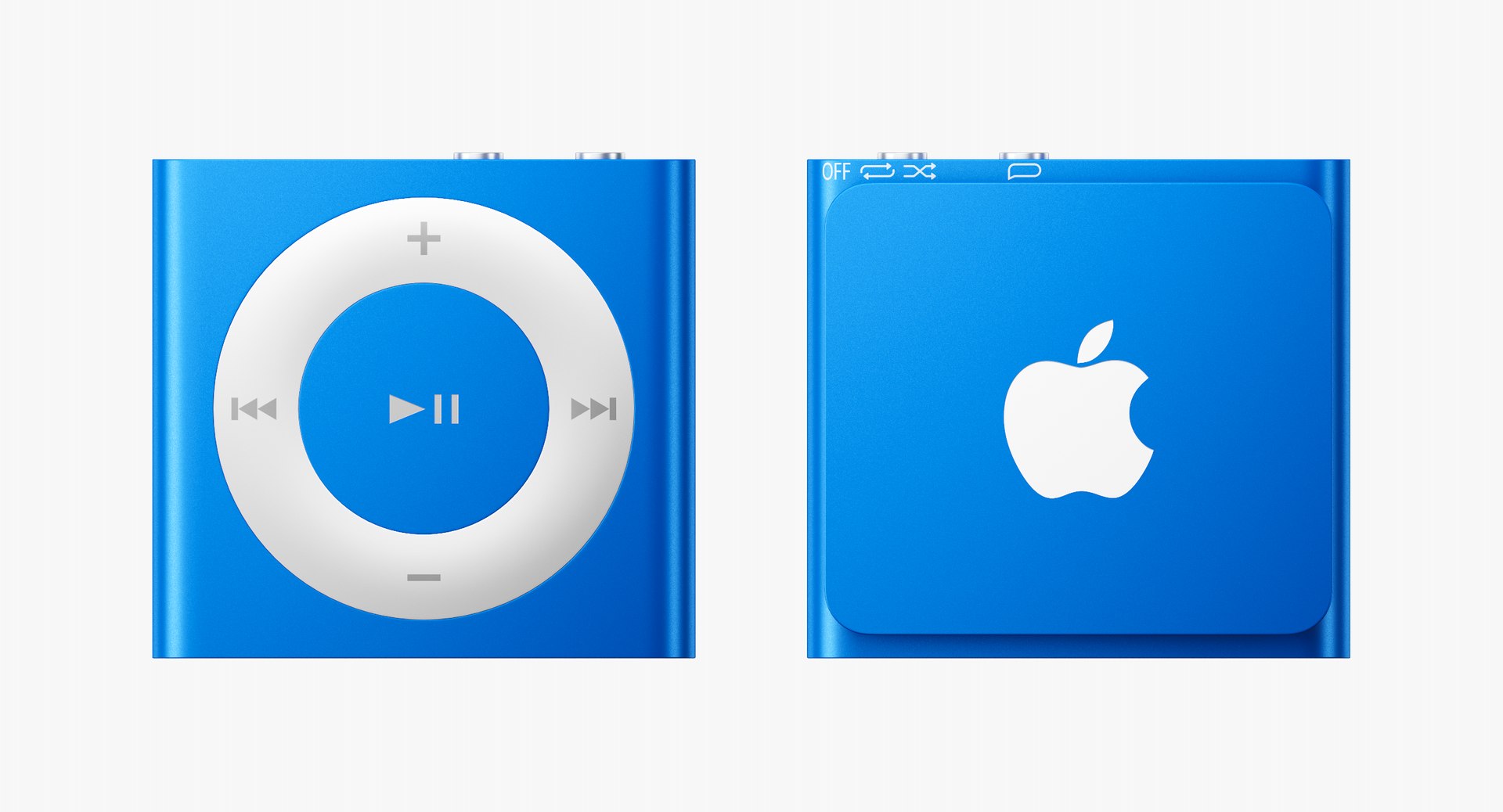 ipod shuffle blue