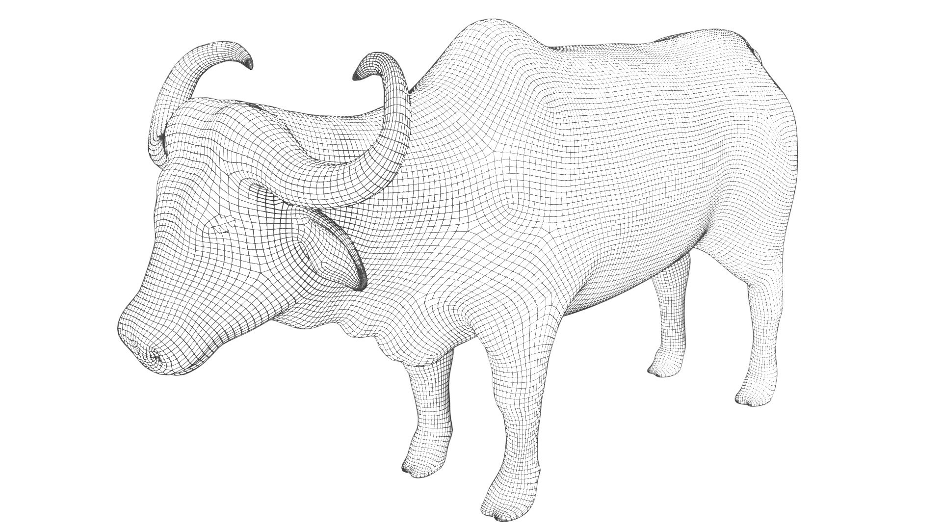 3D Buffalo Rigged Model - TurboSquid 1663215