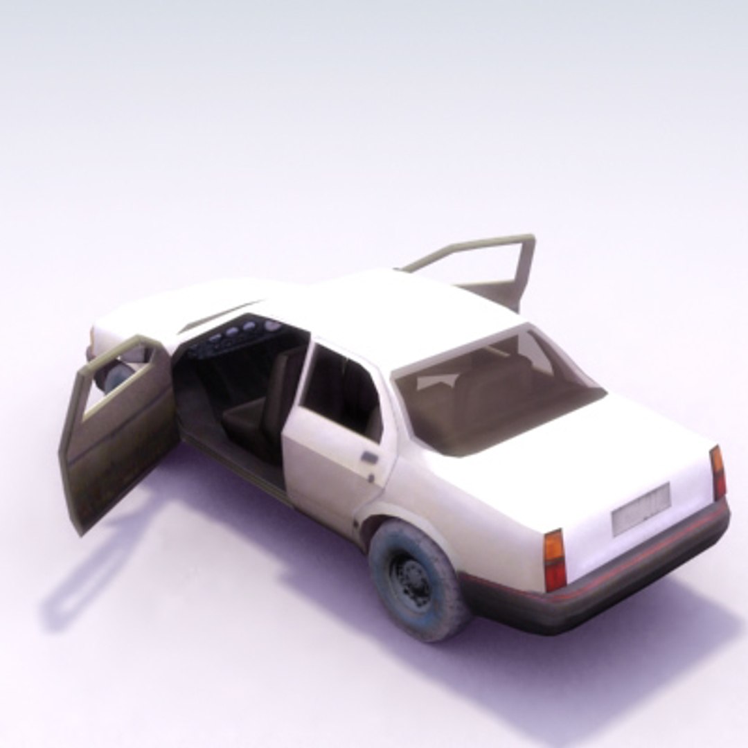 3dsmax saloon car