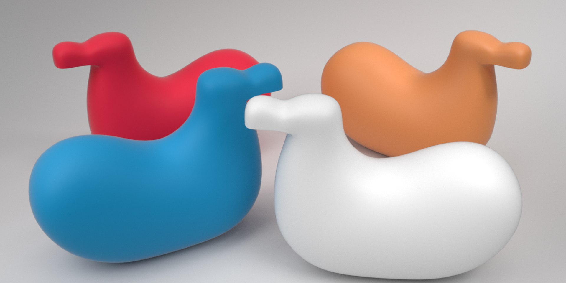 Interior magis dodo rocking 3D model - TurboSquid 1220915