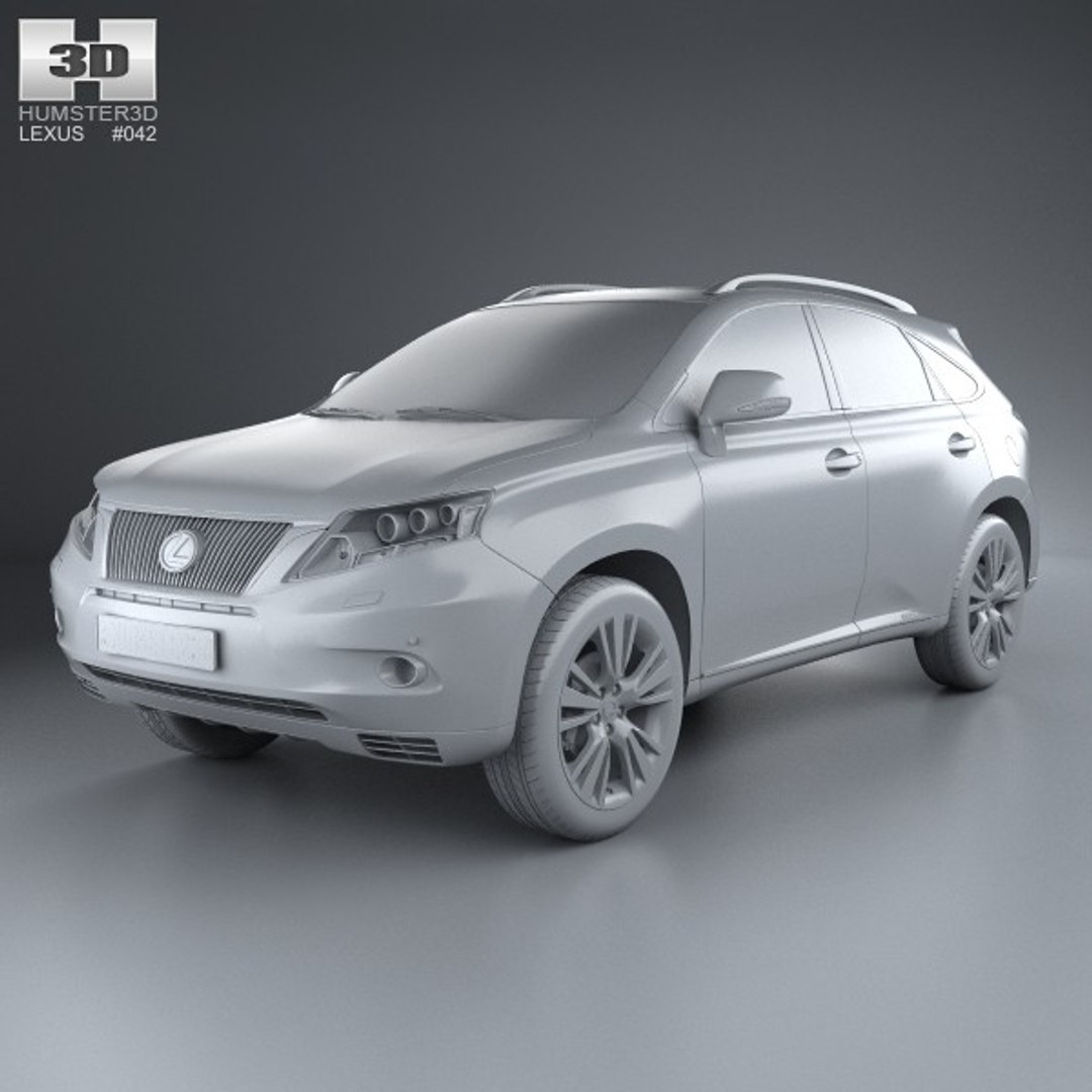 lexus rx hybrid 3ds