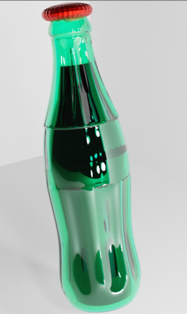 Glass Coke Model - TurboSquid 2201778