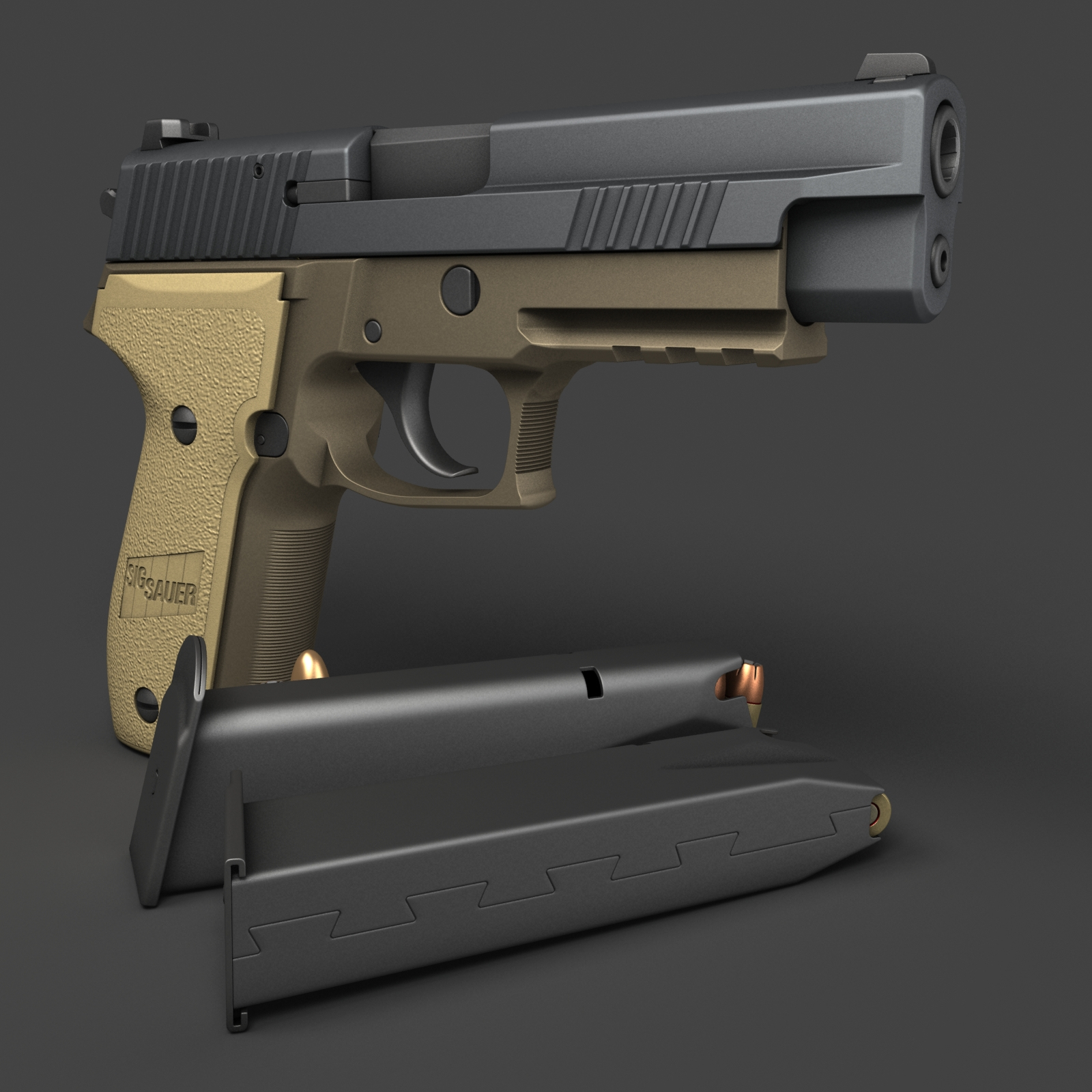 sig sauer p226 3d max