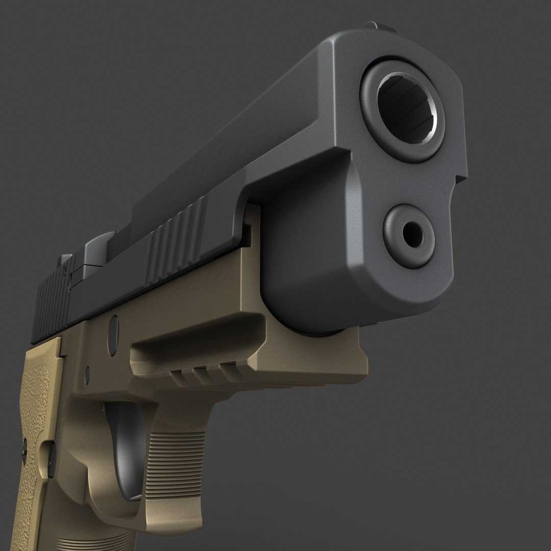 Sig Sauer P226 3d Max