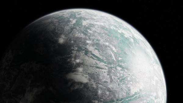 8K Fictional Ice Planet 11 3D model - TurboSquid 1931156