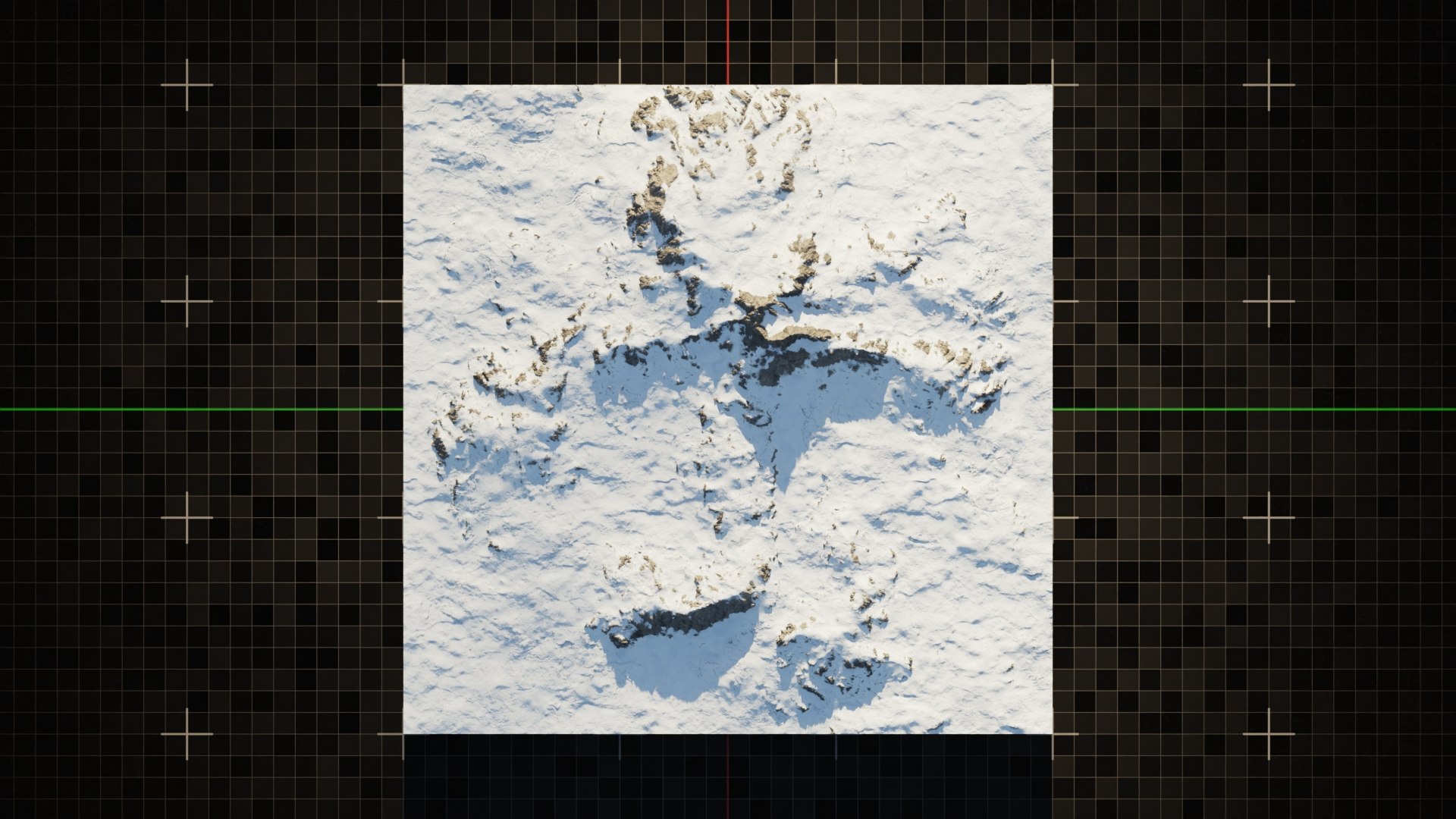 Tundra Mountain Terrain 1 3D - TurboSquid 2281984