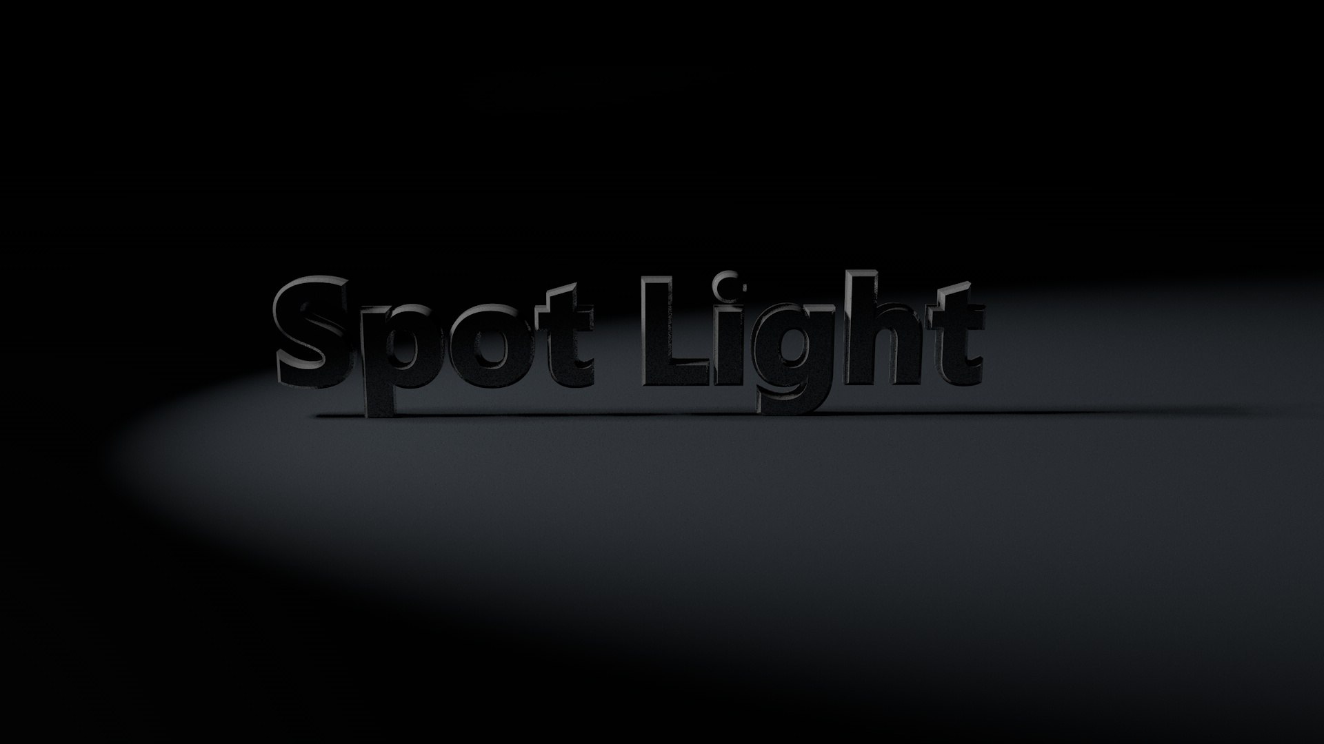 3d Model Spot Light